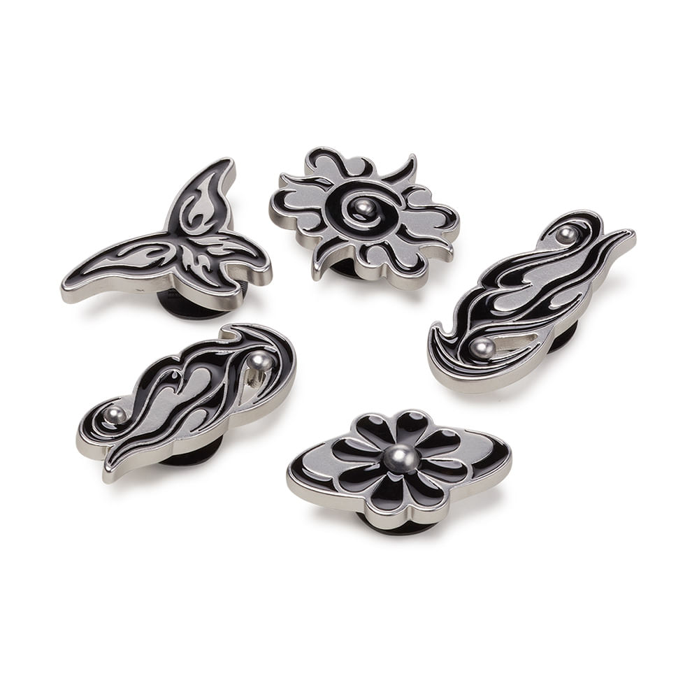 Jibbitz™ Techno Bling Pack com 5 Peças