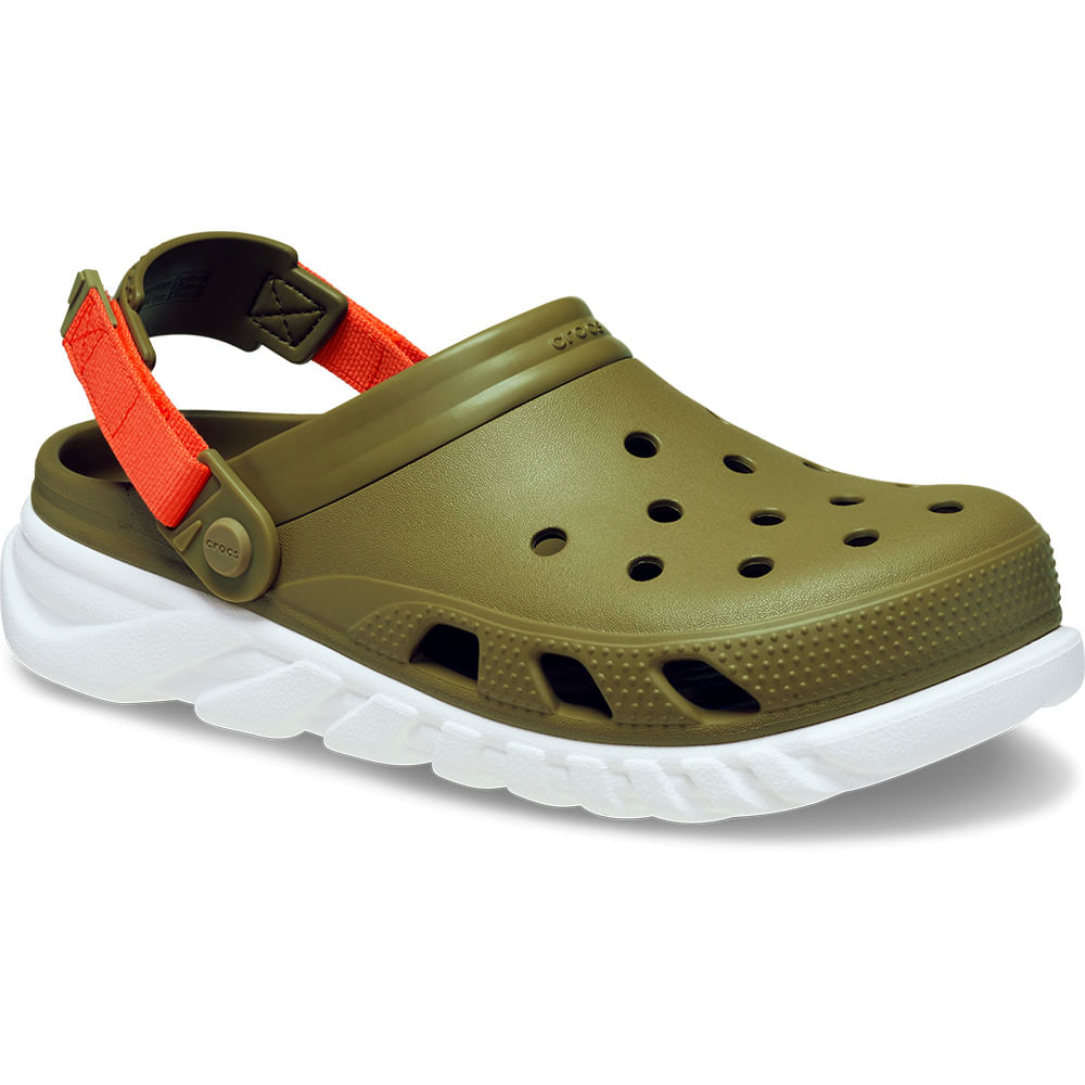 Sandália Crocs Duet Max II Clog ALOE