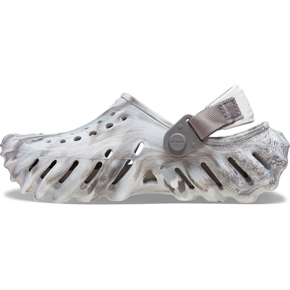 Sandália Crocs Echo Marbled Clog Juvenil MOONLIGHT/MULTI