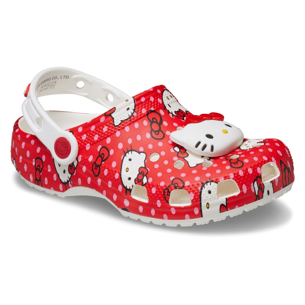 Sandália Crocs Hello Kitty Classic Clog Infantil