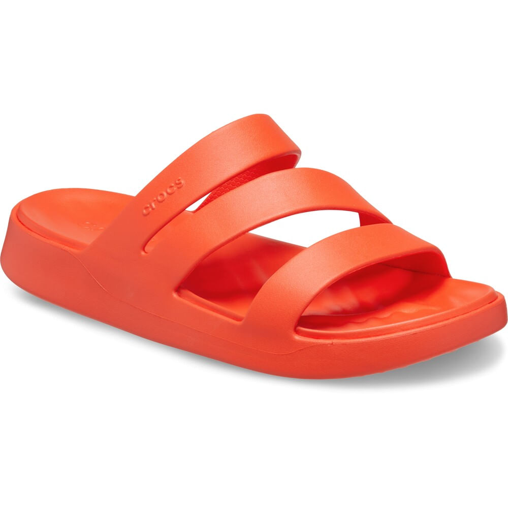 Sandália Crocs Getaway Strappy LAVA