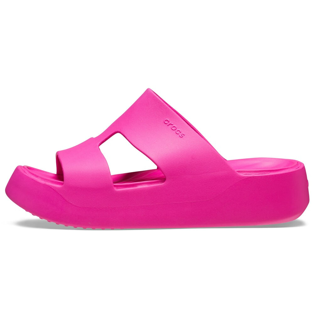 Sandália Crocs Getaway Platform H-Strap PINK CRUSH