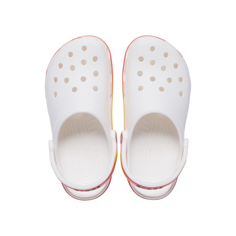Sandália Crocs Classic Reflector Clog WHITE