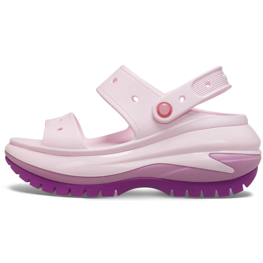 Sandália Crocs Classic Mega Crush Sandal HYDRANGEA