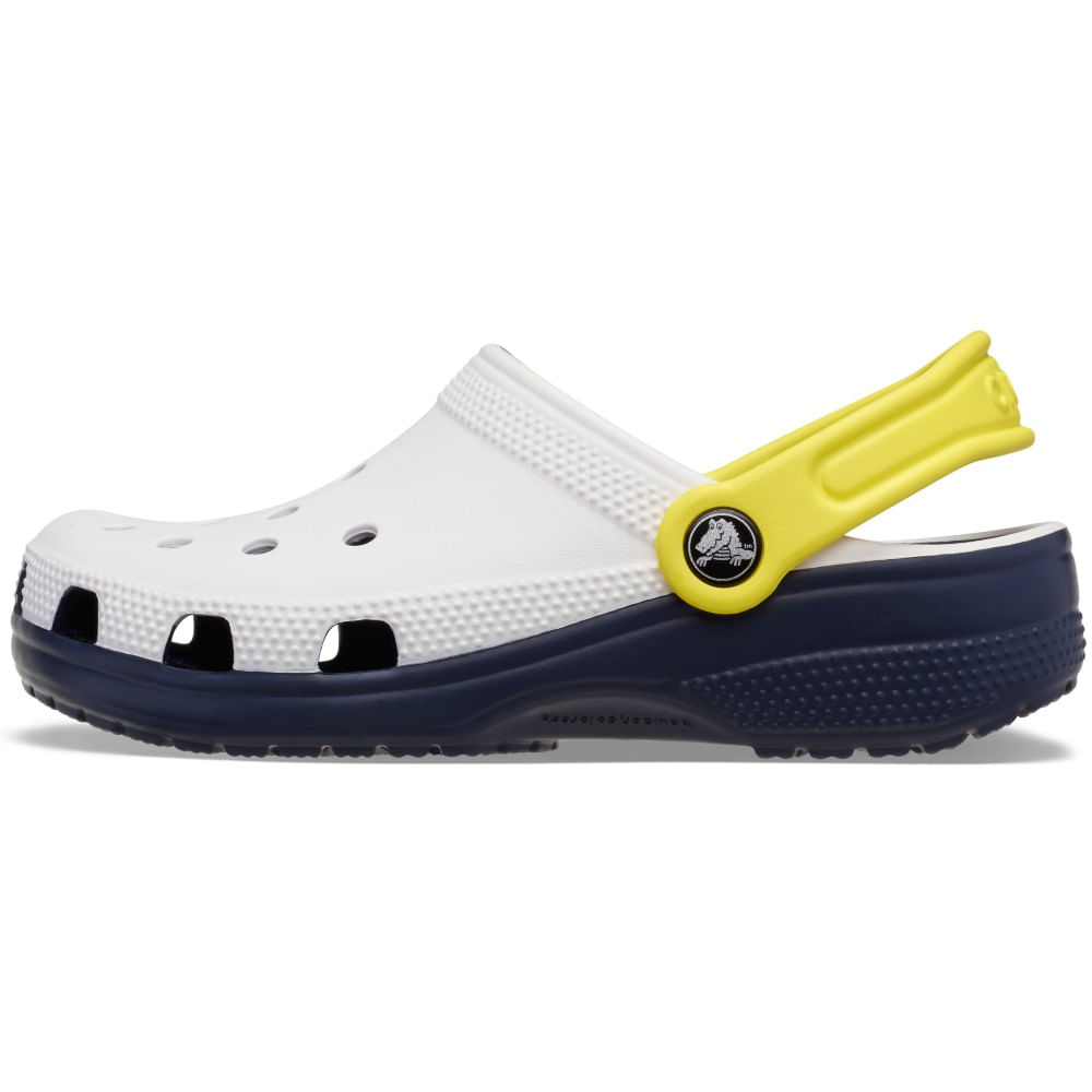 Sandália Crocs Classic Retro Sport Clog Juvenil WHITE