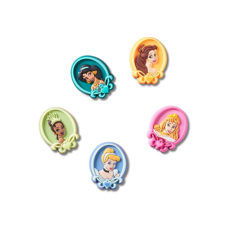 Jibbitz™ Disney Princess Pack com 5 Peças UNICO