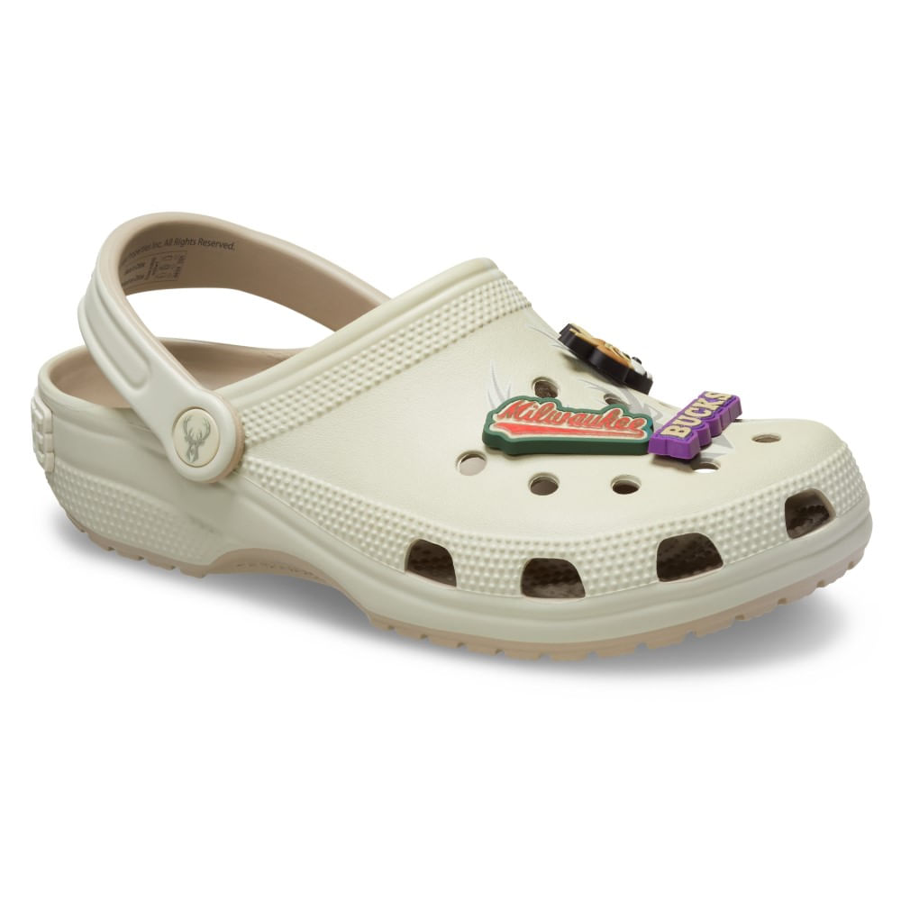 Sandália Crocs NBA Bucks Elevated Classic Clog MULTI