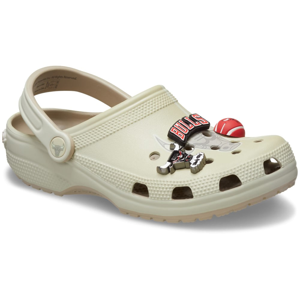 Sandália Crocs NBA Bulls Elevated Classic Clog MULTI