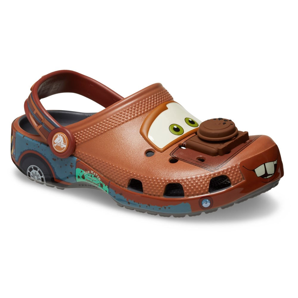 Sandália Crocs Cars Mater Classic Clog Infantil SLATE GREY