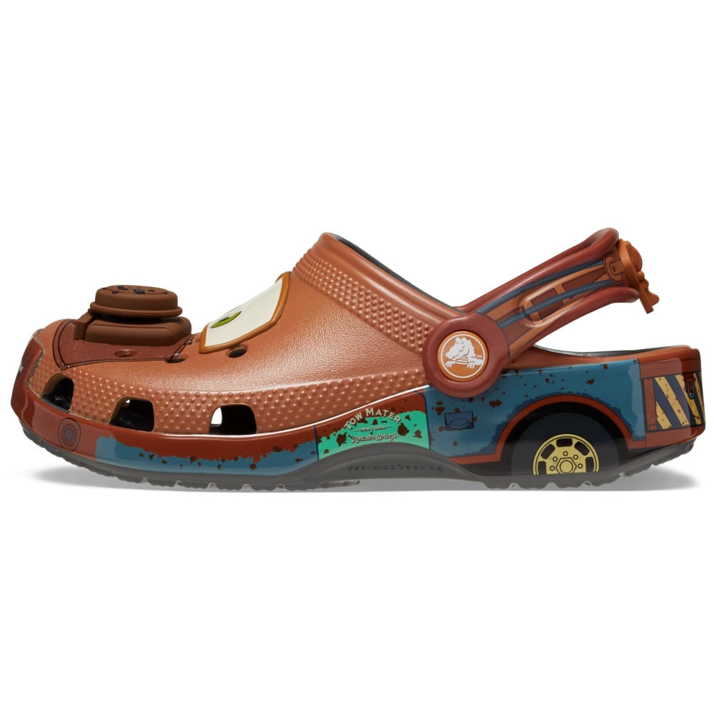 Sandália Crocs Cars Mater Classic Clog Infantil SLATE GREY