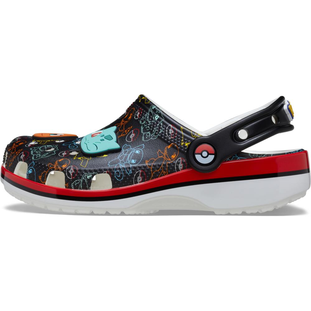 Sandália Crocs Pokemon Print Classic Clog Juvenil MULTI